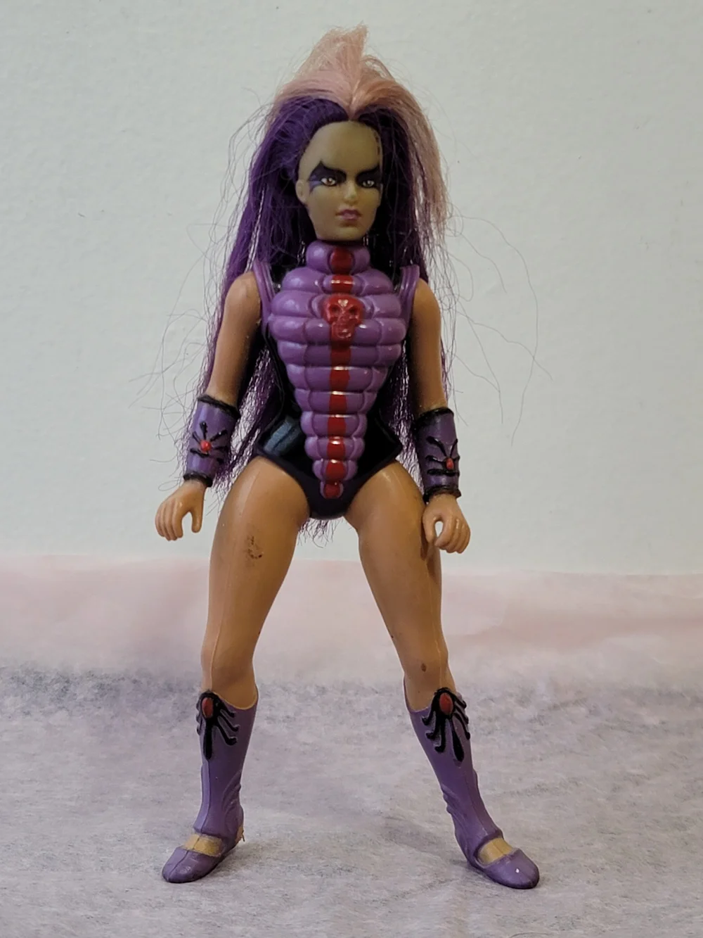 Galoob | Toys | Vintage Galoob Golden Purple Warrior Girl Action Figure ...